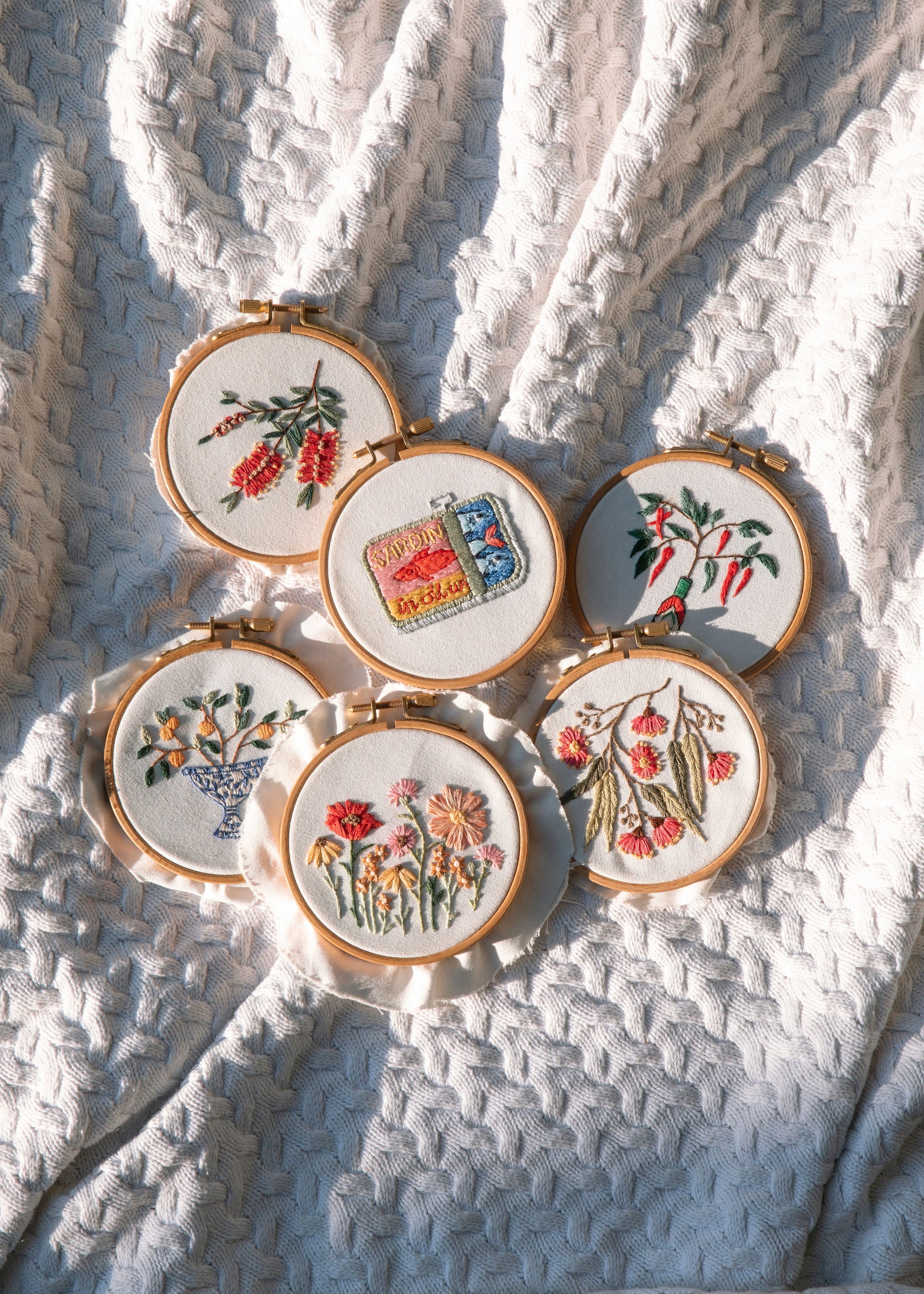 Flora Embroidery Kits