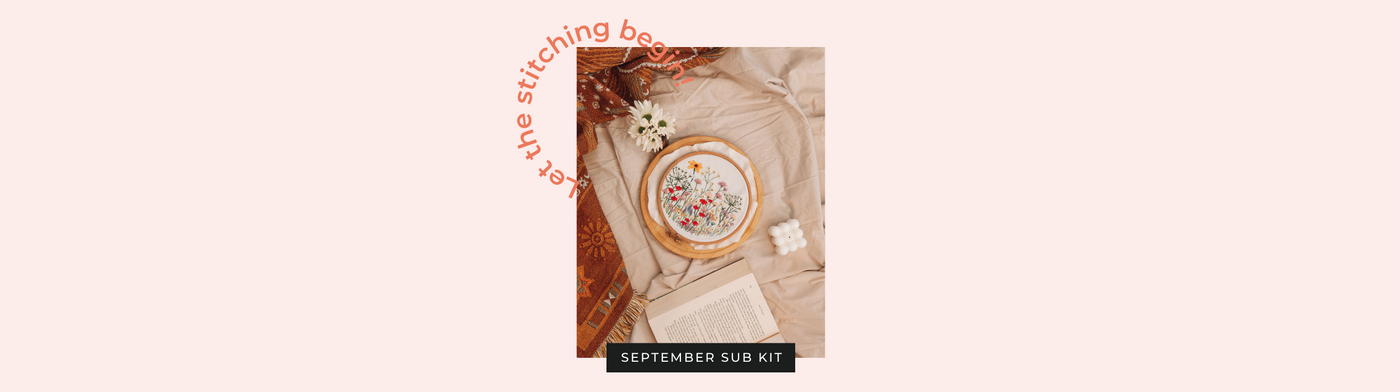 Stitched Up Kits - Australian Beginner Friendly Embroidery Kits